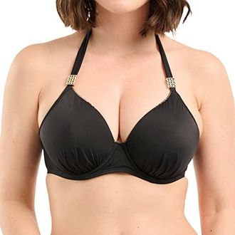 Sans Complexe Femme Speekaboo Shape Haut de Maillot bain Dos nu coque avec armatures, Noir, 100D EU