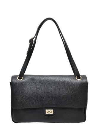 Luisa Vannini SCHWARZ Rindsledertasche