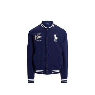 Polo Ralph Lauren Veste Varsity en coton m&eacute;lang&eacute;