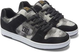 DC Manteca - Chaussures en Cuir - Homme - 42 - Gris