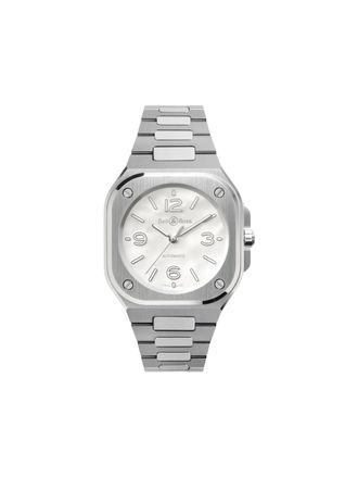 Bell & Ross BR-05 36mm Mother of Pearl Steel 36mm - Silber
