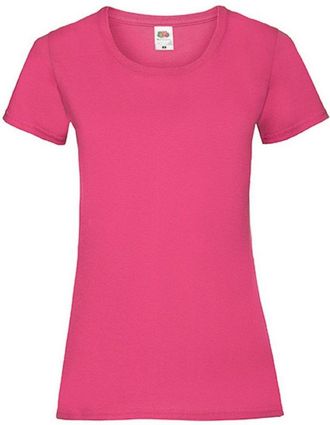 Fruit Of The Loom T-Shirt klassisches Damen T-Shirt für Frauen und Mädchen im 1er/2er-Set (2-tlg) XS bis XXL