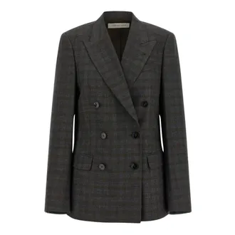 Dries Van Noten Femme, Vestes, Gris, Taille: 40 FR Barrysta Blazer