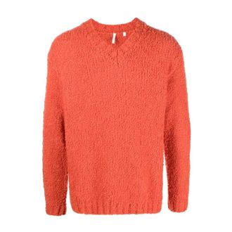 Sunflower Homme, Pulls, Orange, Taille: XL Pull Aske Orange Brûlé