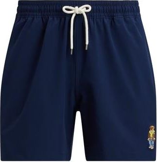 Polo Ralph Lauren Short de bain &agrave; logo brod&eacute;