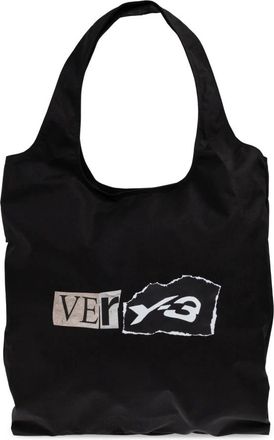 Yohji Yamamoto unisex, Sacs, Noir, Taille: ONE Size Graphic Tote