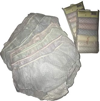 Emma-Jane Culotte dh&ocirc;pital jetables, blanc, Large