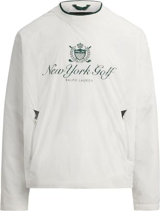 Ralph Lauren Glatter RLX Hybrid-Pullover mit Stretch und Label-Print in