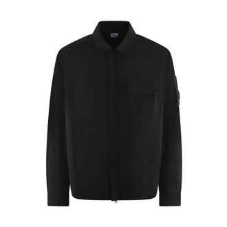 C.P. Company Chrome-R Overshirt - - Jackets - Herren - Blau - L