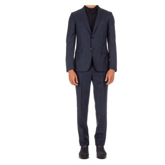 Ermenegildo Zegna Einreihiger Anzug - - Suits - Herren - Blau - 2XL
