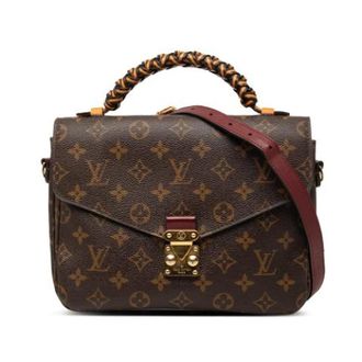 Louis Vuitton Pre-owned Pochette Metis - - Pre-owned - Damen - Braun - ONE SIZE