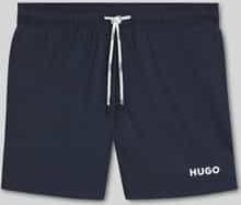 HUGO BOSS Badeshorts mit Label-Print Modell HAITI