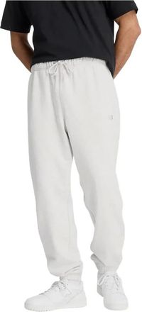 New Balance Homme, Pantalons, Gris, Taille: L Pantalon French Terry en Gris Cendr&eacute;