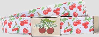 Your Highness Cherry Pie Web G&uuml;rtel white