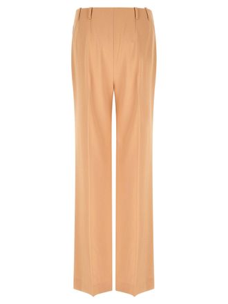 Ermanno Scervino Wide-Leg Palazzo Trousers - Beige