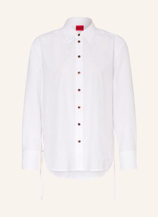 HUGO BOSS Hugo Hemdbluse Erigeron weiss