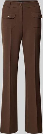 Cambio High Waist Hose mit Pattentaschen