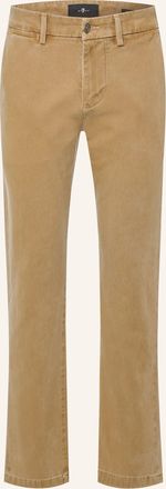7 For All Mankind Chino Slimmy Chino Regular Slim Fit beige