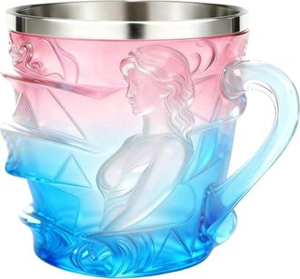 Generico Tasse mit gestapelten B&uuml;chern, f&uuml;r Damen, Getr&auml;nkegeschirr, 150 ml, handbemalt, Buchbecher mit Griff, f&uuml;r Frauen, Leserinnen, Bibliotheksschreiber, Le