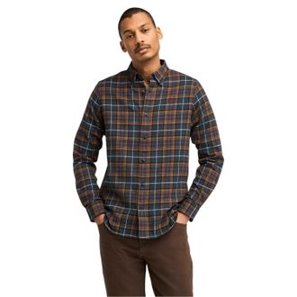 Timberland Hemd f&uuml;r Herren, Flanell, Regul&auml;r (Dunkel Saphirblau)