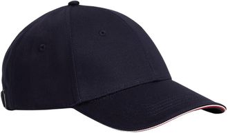 Tommy Hilfiger Herren Th Corporate Cotton 6 Panel Cap AM0AM13337DW6001, Space Blue, OS
