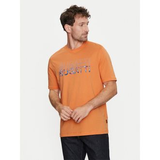 Bugatti T-Shirt 8350 55043A Orange Regular Fit