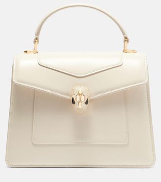Bulgari Tote Serpenti Forever Medium aus Leder