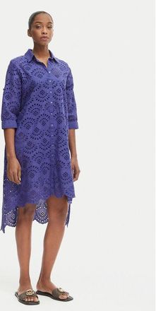 iconique Sommerkleid Ella IC26-082 Violett Relaxed Fit