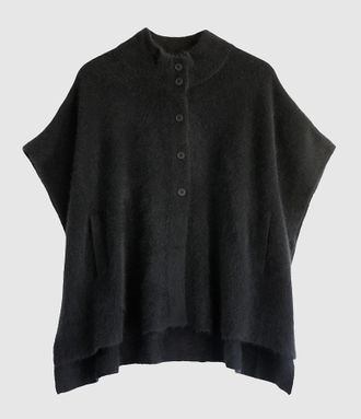 C.T. Plage Poncho Black