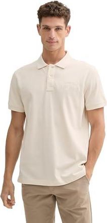 Tom Tailor 1044777 Polo, 27469-smooth Light Sand, L Hommes