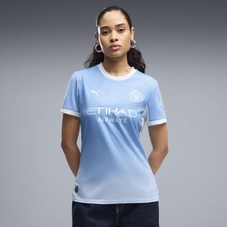 Puma Maillot Home 26/27 Manchester City Femme, Accessoires, Bleu, XXL