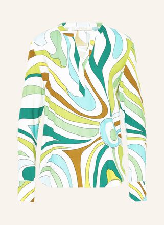 Herzen&rsquo;s Angelegenheit Herzens Blusenshirt Aus Seide gruen