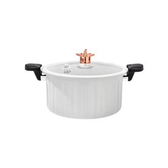 Generic Mini-Schnellkochtopf - Induktions-kompatibler Suppentopf mit Antihaftbeschichtung, multifunktionales Doppelhandgriff-Design, Sicherheitsventil zur sch