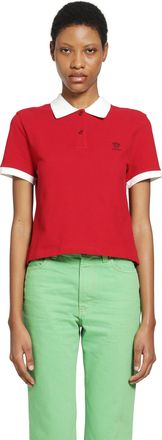 Versace Embroidered Cotton Piqu&eacute; Polo