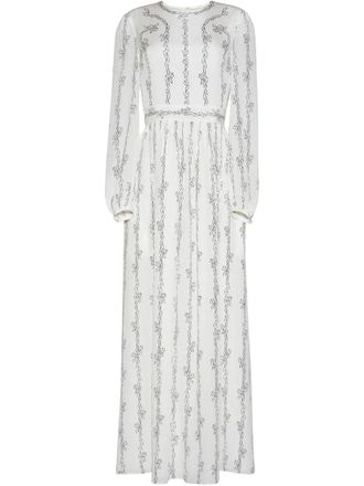 Adam Lippes Claudine Kleid - Weiß