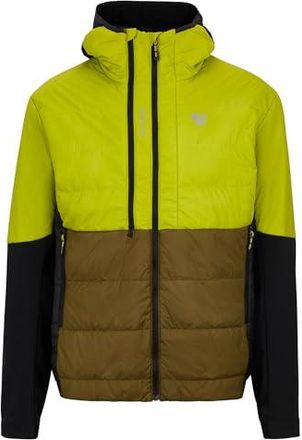 Ziener Nakalo-z Veste Hybride Skitour | Primaloft Coupe-Vent et imperm&eacute;able, Herbe &eacute;lectrique, 62 cm Homme