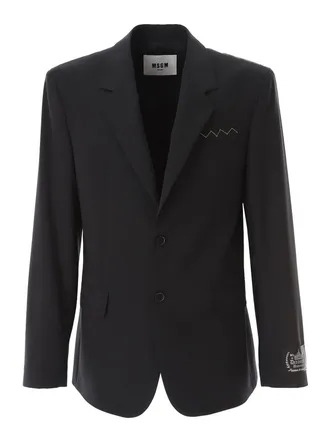Msgm M. S.G. M. Blazer - Noir