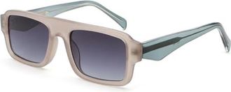 Generic Lunettes De Soleil R&eacute;tro &Agrave; Monture Carr&eacute;e For Hommes Et Femmes, Id&eacute;ales For Les S&eacute;ances Photo De Soir&eacute;e.(Purple)