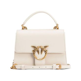 Pinko Pinko, Femme, Sacs, Blanc, Taille: ONE Size Sac &agrave; main Love Birds