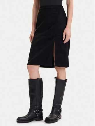 Only Rock aus Kunstleder Loline 15357433 Schwarz Regular Fit