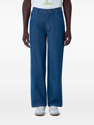 Story mfg. five-pocket belt-loop jeans - Blau