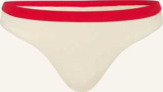 Seafolly Basic-Bikini-Hose Bandwave weiss