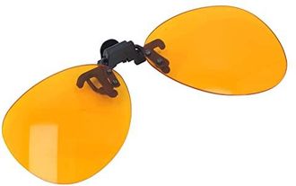 CHICIRIS Pince/support Léger Bloquant les Lumières Bleues sur les Lunettes, Pince/support Anti-lumières Bleues à Bascule Verticale à 180 ° pour Lunettes Dordin