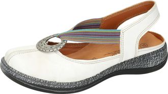 Comfortabel Damen 720019-03 Sandale, weiß, 42 EU
