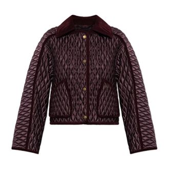 Burberry Floriston Steppjacke - - Jackets - Damen - Rot - M