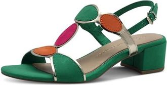 Marco Tozzi Femme Damen Sandale 2-28230-42, Leaf Green COM, 37 EU