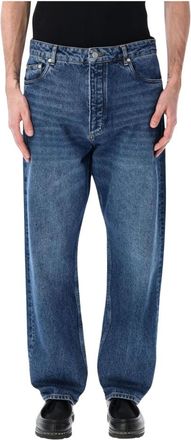 STUDIO NICHOLSON Homme, Jeans, Bleu, Taille: L Riso Jeans droits