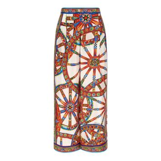 Dolce & Gabbana Pantalons - Femme - Pantalons - Multicolore - Taille: 46 FR