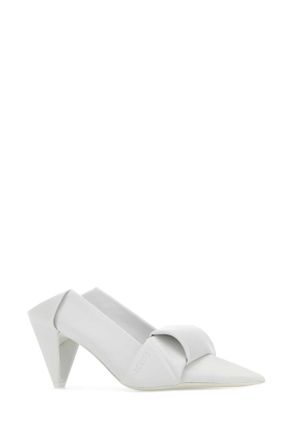 Loewe Llois01x02 Opticwhite Optic White Scarpe Con Tacco High Heel Shoes