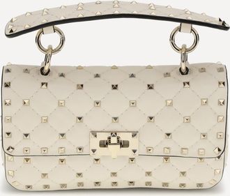 Valentino Garavani Rockstud Spike mini Top Handle Bag in nappa Female UNI
